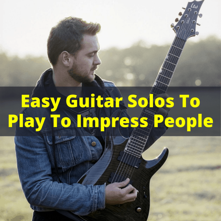 Easy Guitar Solos To Play To Impress People