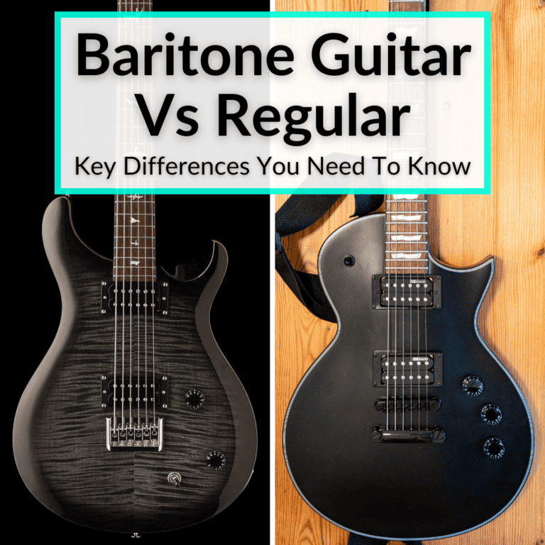 Baritone Guitar Vs Regular (Key Differences You Need To Know)