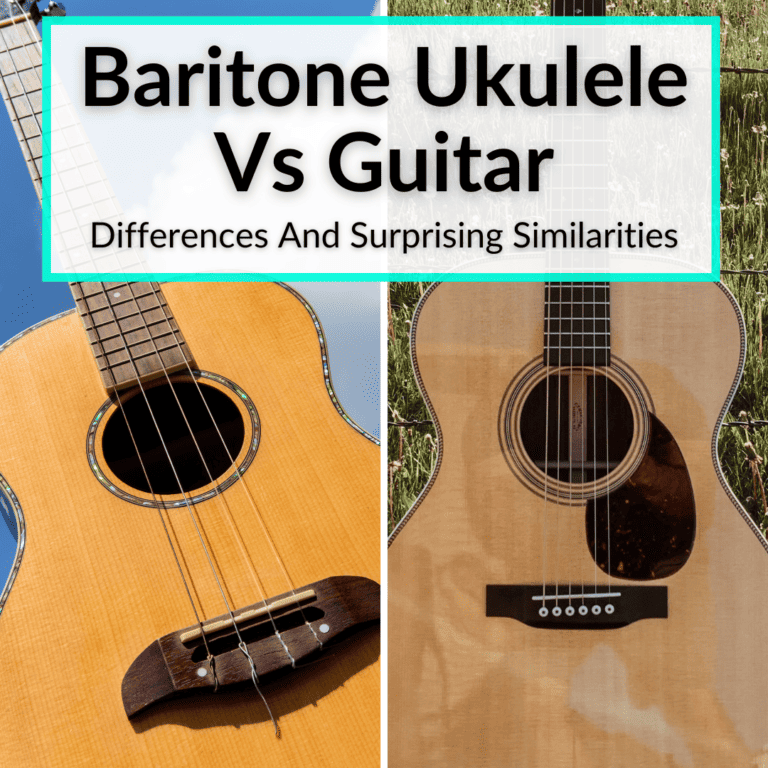 Baritone Ukulele Vs Guitar (Differences & Surprising Similarities)